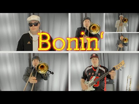 James Hopson: Bonin' for Trombone Quintet and rhythm section – IMBrassWorks