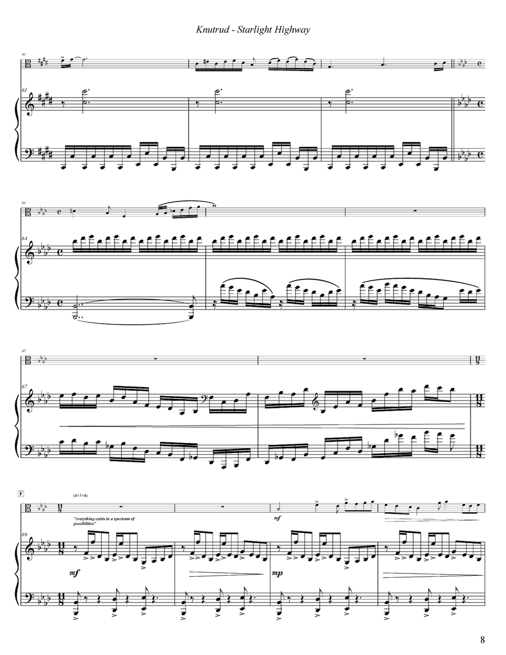 Alex Knutrud: Starlight Highway for Alto Trombone and Piano – IMBrassWorks